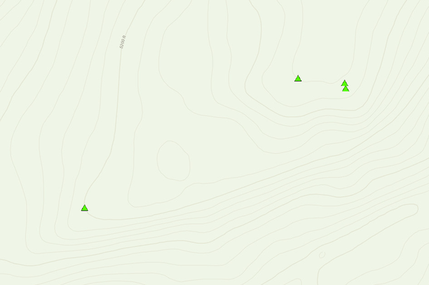 Alaska Yellow Cedar Locations, Mt Emily | Data Basin