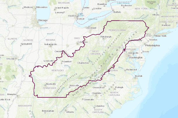Central Appalachia Action Program | Data Basin