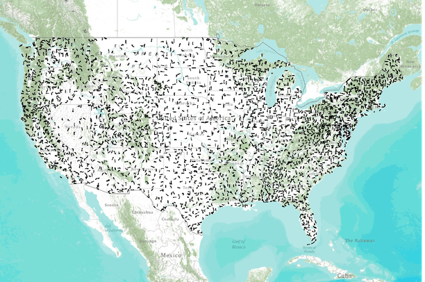 BBS Route Buffers | Data Basin