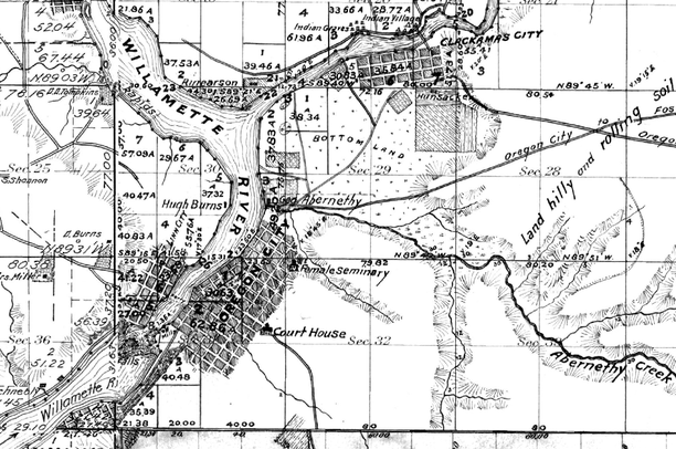 1852 Public Land Survey of Portland, Oregon Region | Data Basin