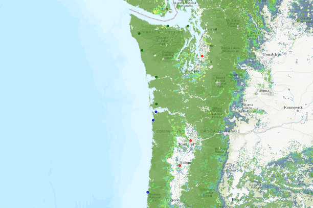 Weather Stations PNW | Data Basin