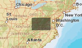 Hansen Realtively Intact Forest Landscape- Virginia Exercise | Data Basin