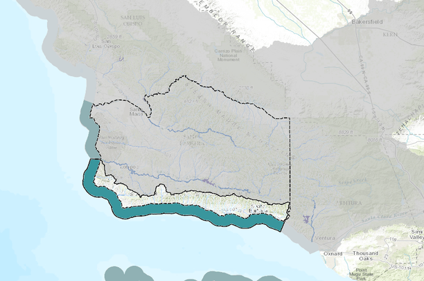 Water Resources - Santa Barbara Coastal Watershed | Data Basin