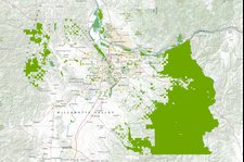 Portland Metro Area Urban Growth Boundary and Greenspaces | Data Basin