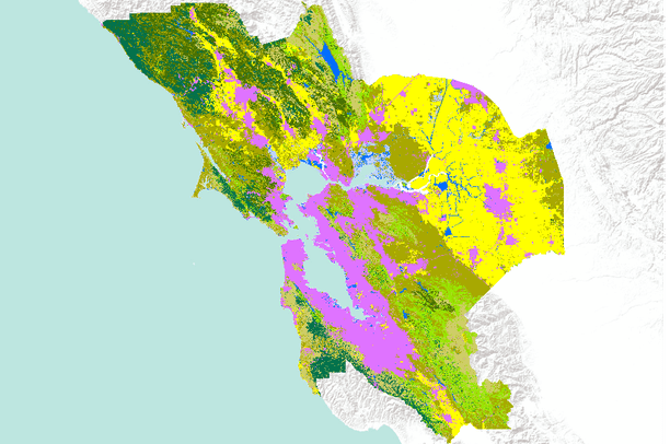 California Bay Delta land cover | Data Basin
