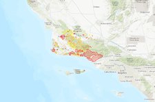 Exmple Fire map | Data Basin