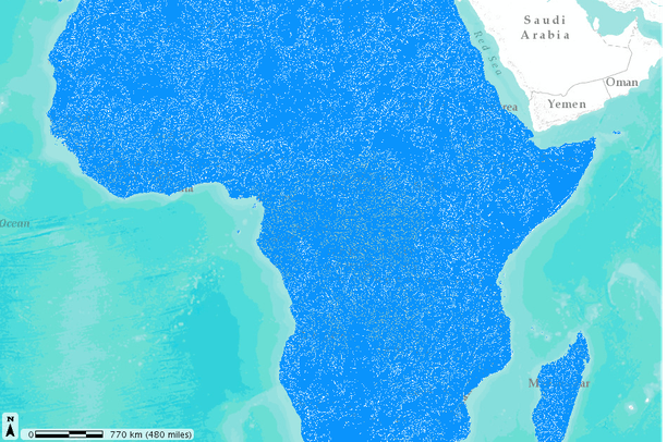 HydroSHED Africa | Data Basin