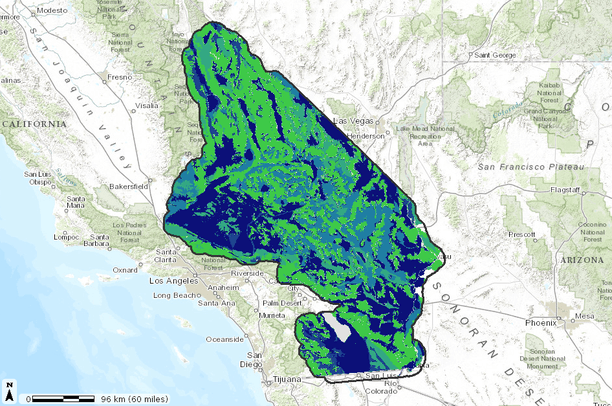DRECP Soil Water Storage | Data Basin