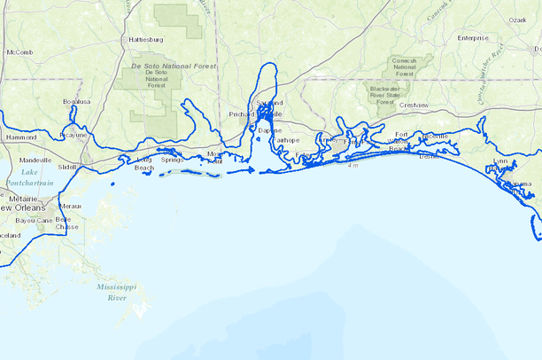 Gulf Coast Geographic Construct of the GCPO LCC | Data Basin