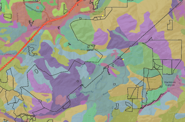 Crestridge soils | Data Basin