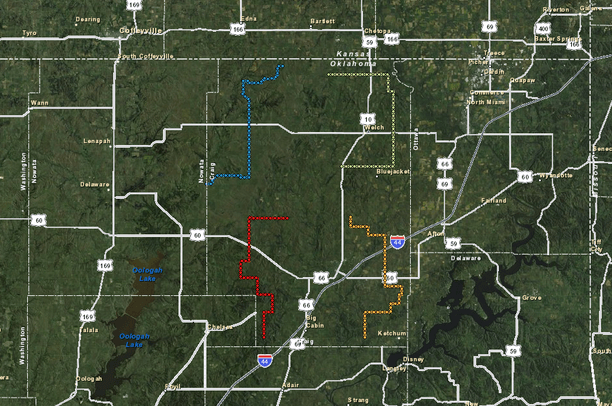 Craig County Bird Routes | Data Basin