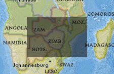 Zimbabwe Parks & Wildlife areas | Data Basin