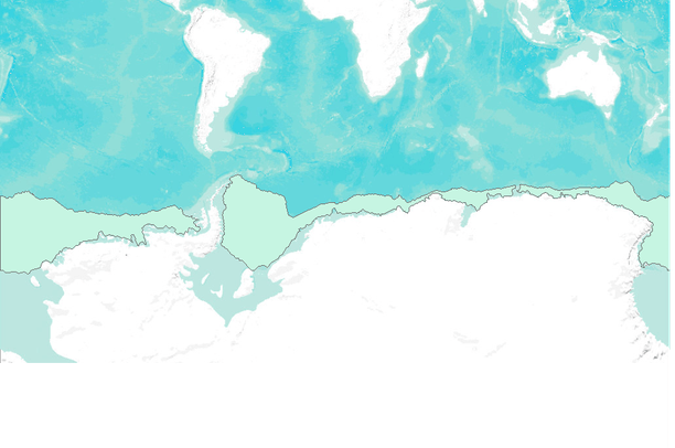Sea Ice Index - historic sea ice extent for the South Pole (median for ...