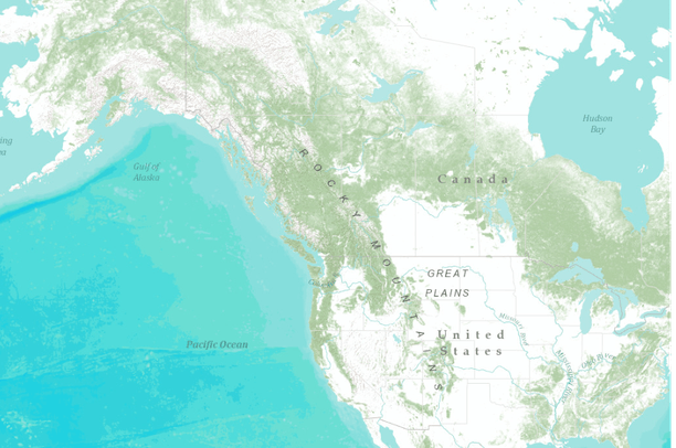 Modeled frequency and predicted range of mountain hemlock under various ...