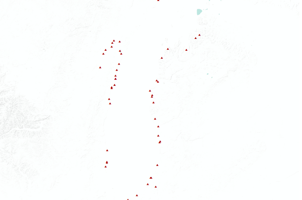 Lake Michigan, USA: Historic chinook spawning locations | Data Basin