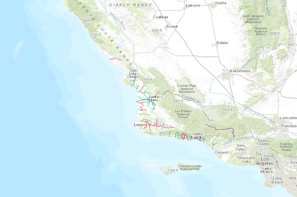 Streams Listed as Impaired, 303(d), 2012 | Data Basin