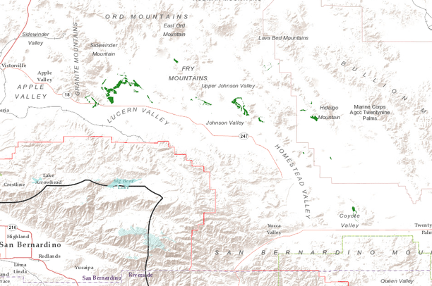 Parish's alkali grass - Species Distribution Model Map, DRECP | Data Basin