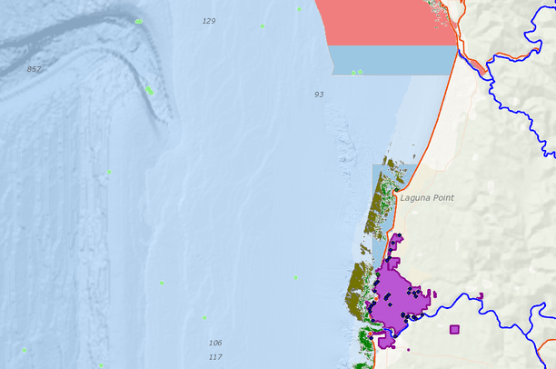 The Connection between Fort Bragg and the Ocean | Data Basin