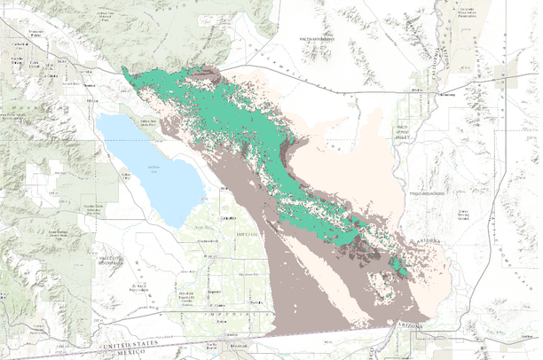 Munz's Cholla - Species Distribution Model, DRECP | Data Basin