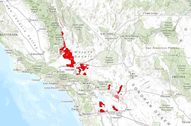 Interagency Plan-wide Conservation Priority Area, Alt. 1 | DRECP Gateway