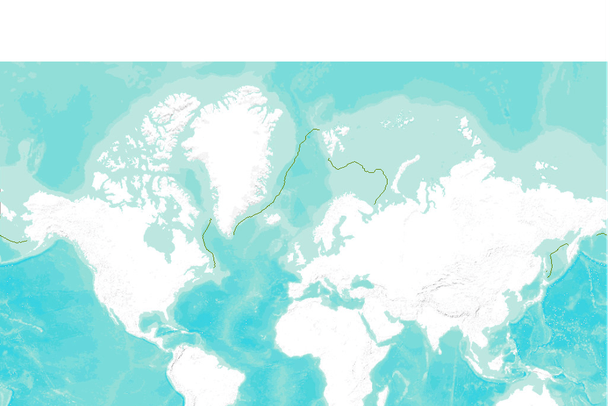 Sea Ice Index - median historic sea ice extent for the North Pole ...