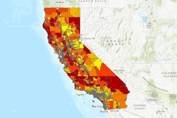 Groundwater Contamination Levels | Data Basin