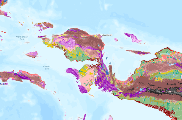 Sistem lahan papua | Data Basin
