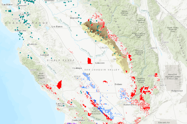 Bakersfield BLM Proposed Fracking Leases and California Tiger ...