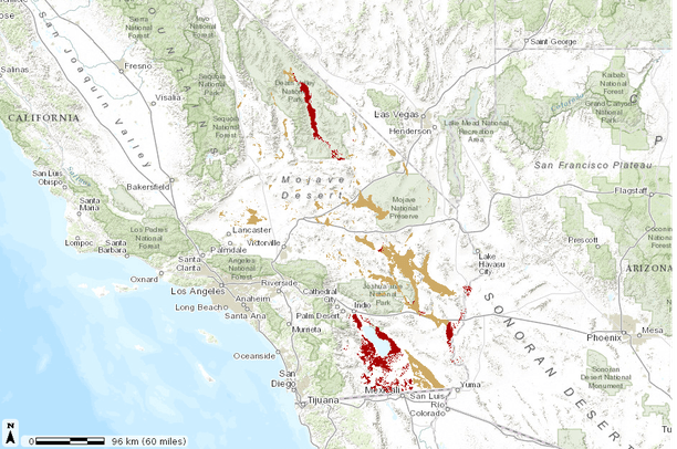 Dunes & Barren Land | Data Basin
