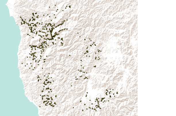 Siskiyou National Forest (Oregon, USA) - Invasive Plant Locations ...