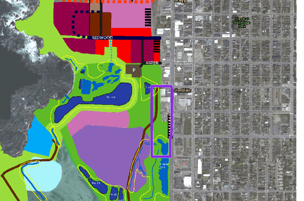 Proposed Zoning Map (Oct 2018) of Fort Bragg Headlands | Data Basin