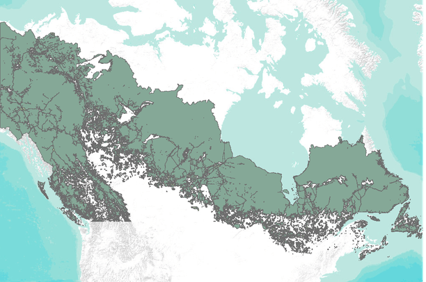 Canada's Intact Forest Landscapes - 2010 | Data Basin