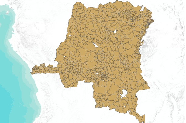 Les collectivites de Congo (small local governments of Congo) | Data Basin