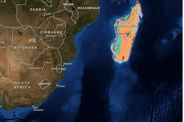 madagascar vegetation/geology | Data Basin