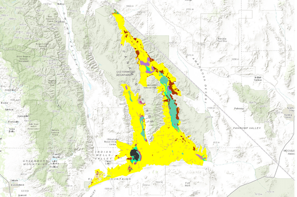 Land Cover/Natural Vegetation Communities (Group Level), Panamint Death ...