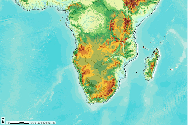 Practice Map Africa Data Basin Practice Map Africa Data Basin