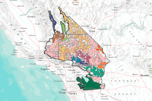 Figure III.6-9, Groundwater Basins with Evidence of Hydraulic ...