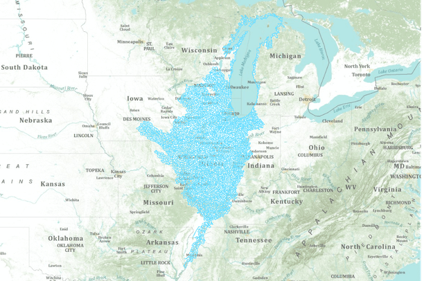 Watershed Boundary Dataset - 12 dijit - Illinois | Data Basin
