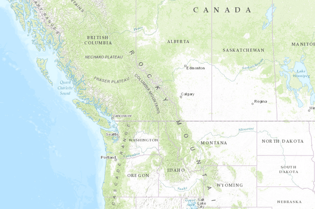 NW region basic | Data Basin