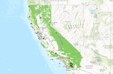 Fisher Connectivity Map, Protected Areas, NCSO Population | Data Basin