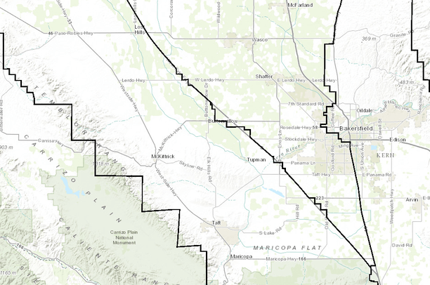 Kern County EIR Project Area | Kern County Gateway