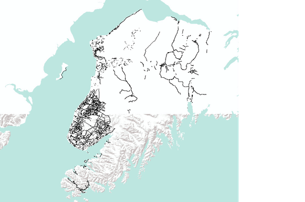 Kenai Peninsula (Alaska, USA) Access and Limited-Access Roads and ...