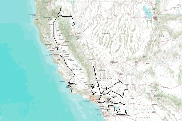 Conceptual Trunklines | Data Basin