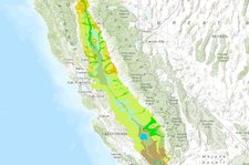 California Map Central Valley