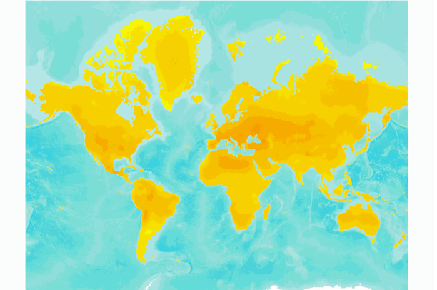 Calculated change (Celsius) in seasonal temperature maximum (Summer ...