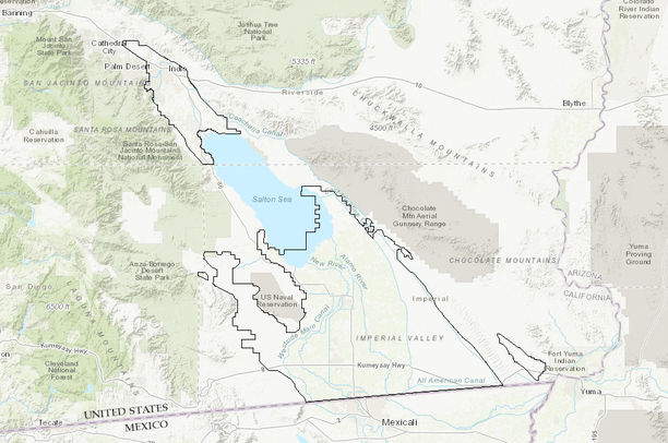 CVWD and IID wgs84 | Data Basin