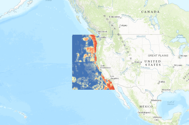 Blue Whale Density Predictions for 2017 (Jan through Aug) WhaleWatch ...