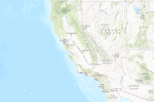 Approach Pipeline Submarine on Land - NOAA | Data Basin
