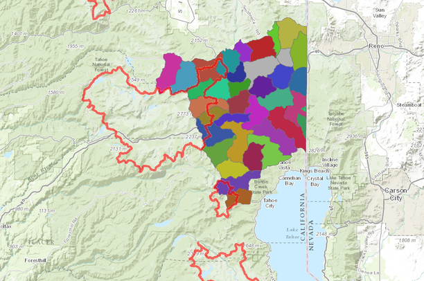 CH-Truckee River subbasins | Data Basin