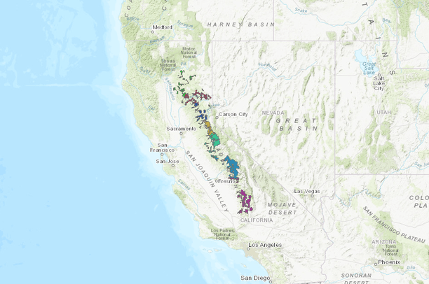Roadless Areas by USFS Proclamation Boundary | Data Basin
